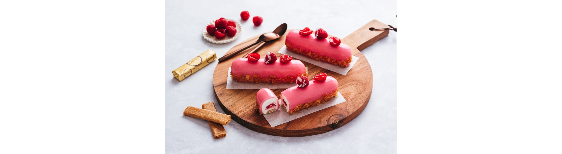 Fingers chantilly framboise croustillant Crêpes Dentelle Gavottes® et ...